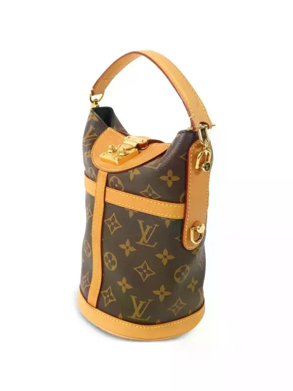 LOUIS VUITTON Monogram Duffle Bucket Bag - Brown