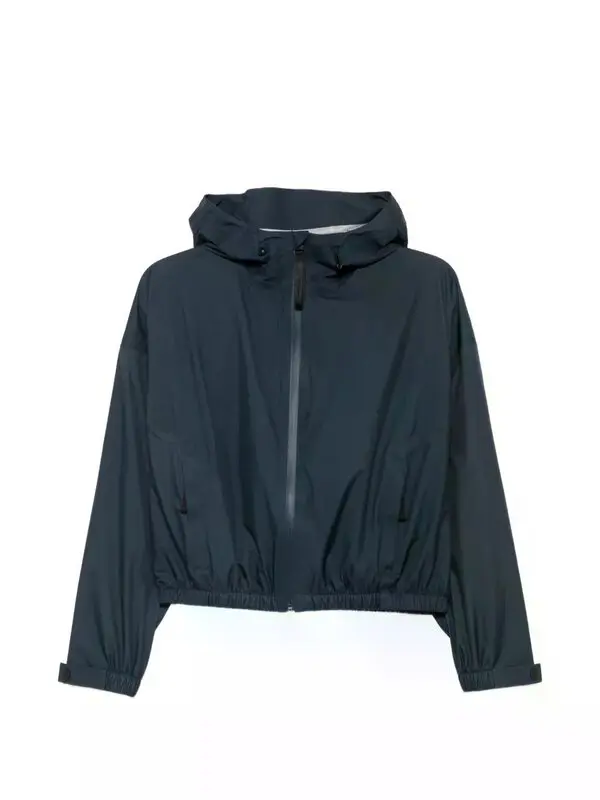 ALPHATAURI Hooded Elasticated-hem Jacket