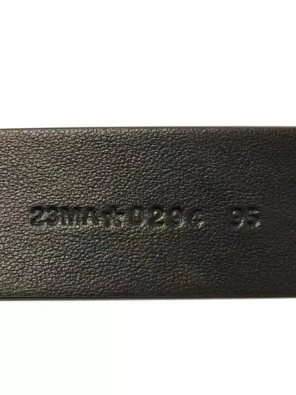 Dior Starfish Buckle Leather Belt
