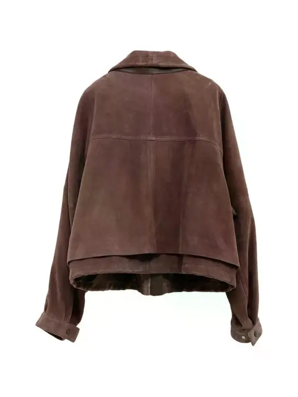 Loewe Suede Zip-up Jacket