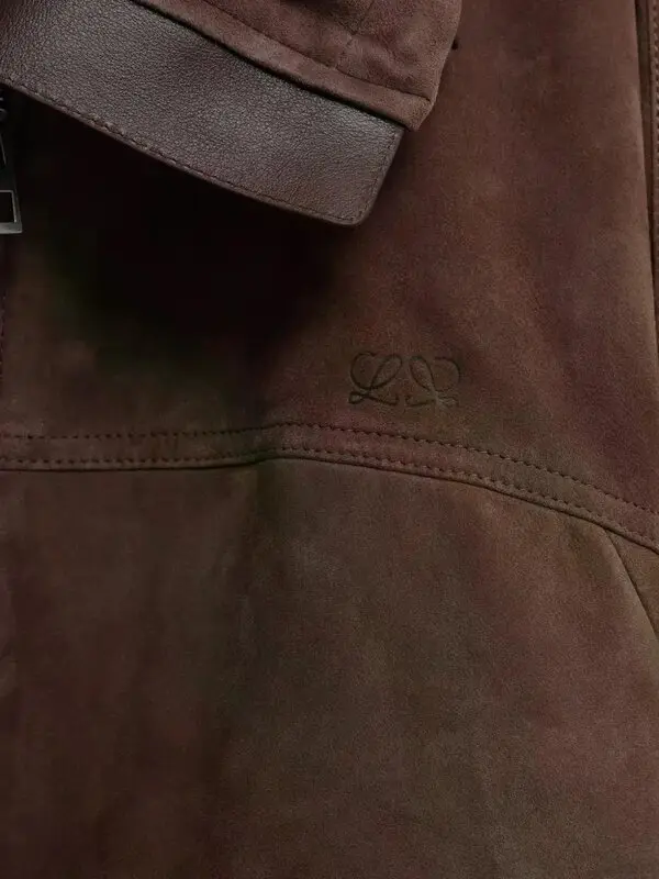 Loewe Suede Zip-up Jacket