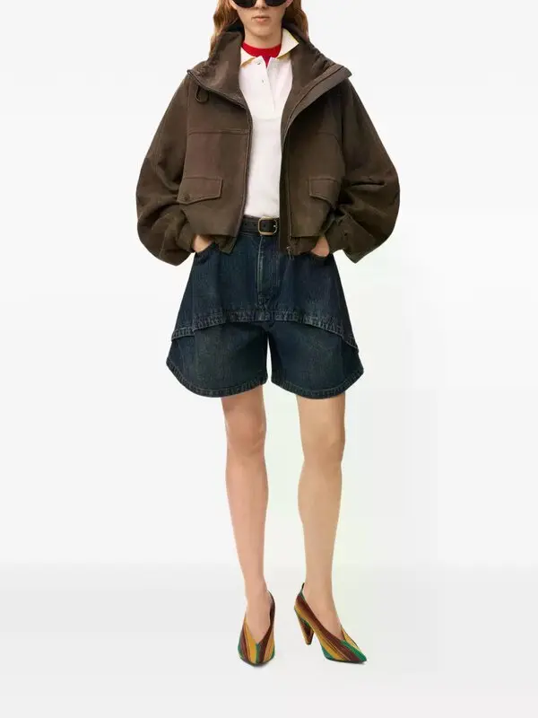 Loewe Suede Zip-up Jacket