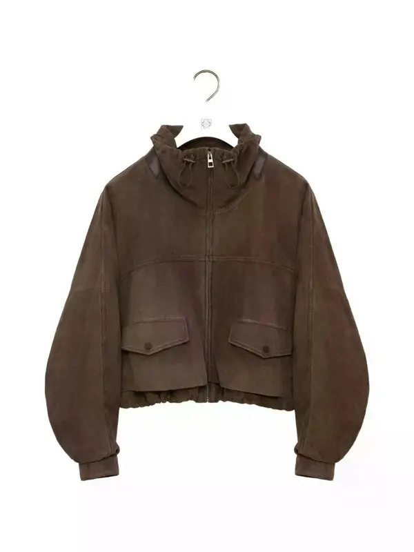 Loewe Suede Zip-up Jacket