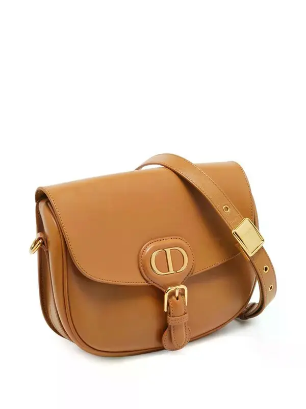 Dior Bobby Buckle Crossbody Bag - Brown