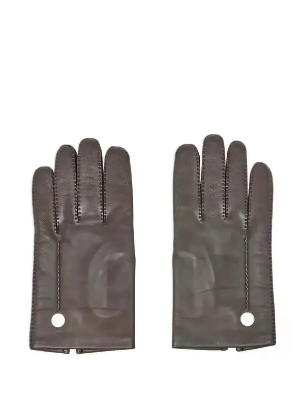 Hermès Clou De Selle Ii Gloves - Brown
