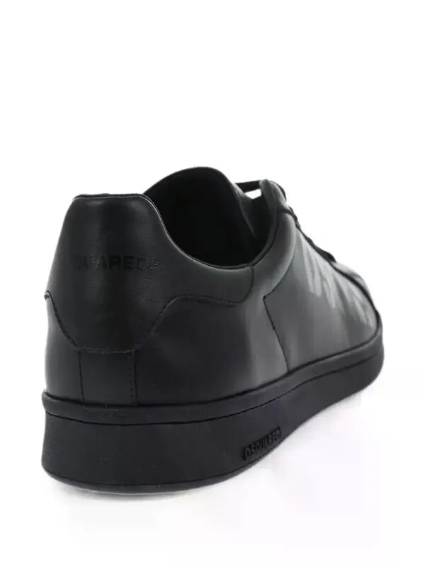 Dsquared2 Calf Leather Logo Print Sneakers
