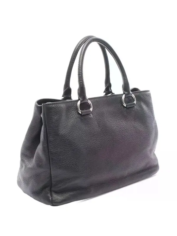 Prada Grained Leather Satchel