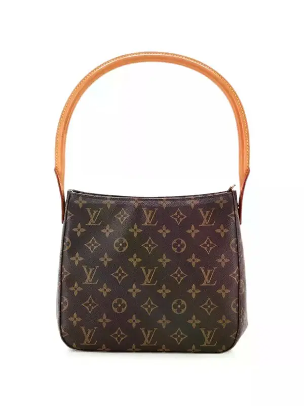 LOUIS VUITTON Monogram Canvas Mm Satchel Handbag - Brown