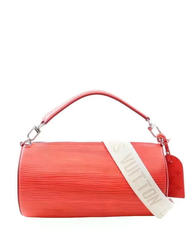 LOUIS VUITTON Epi Xl Soft Polochon Mm Satchel - Red