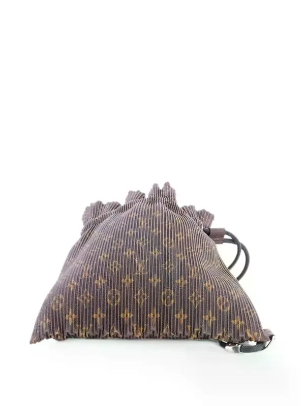 LOUIS VUITTON Pleated Monogram Canvas Shoulder Bag