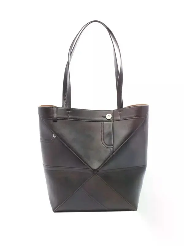 Loewe Medium Calfskin Puzzle Fold Panta Tote Bag