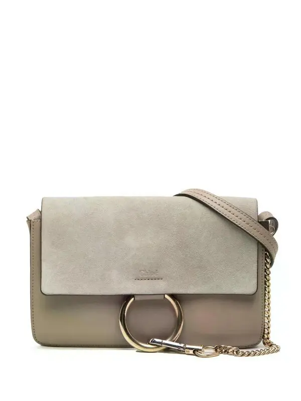 Chloé Faye Crossbody Bag - Brown