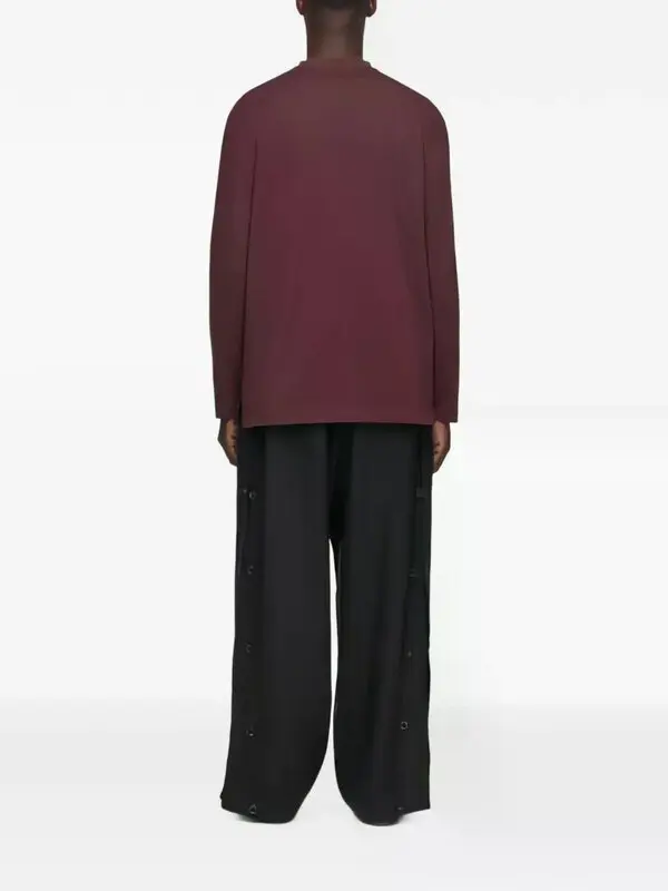 Y3 Logo Print Long Sleeve T-shirt