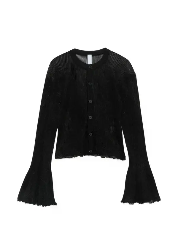 CFCL Hypha Lucent Glitter Cardigan - Black