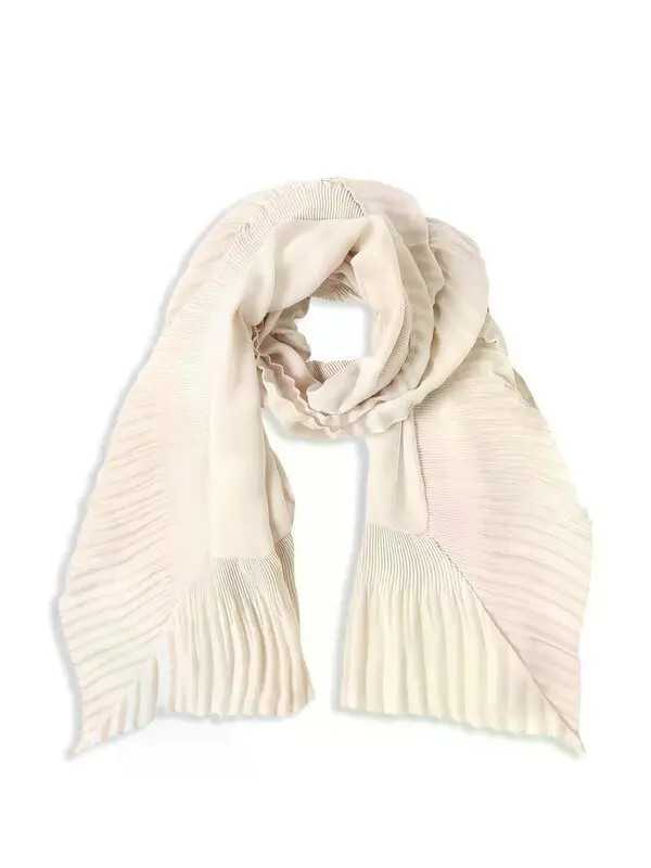 BETTY BARCLAY Plissé-effect Ruffled Scarf