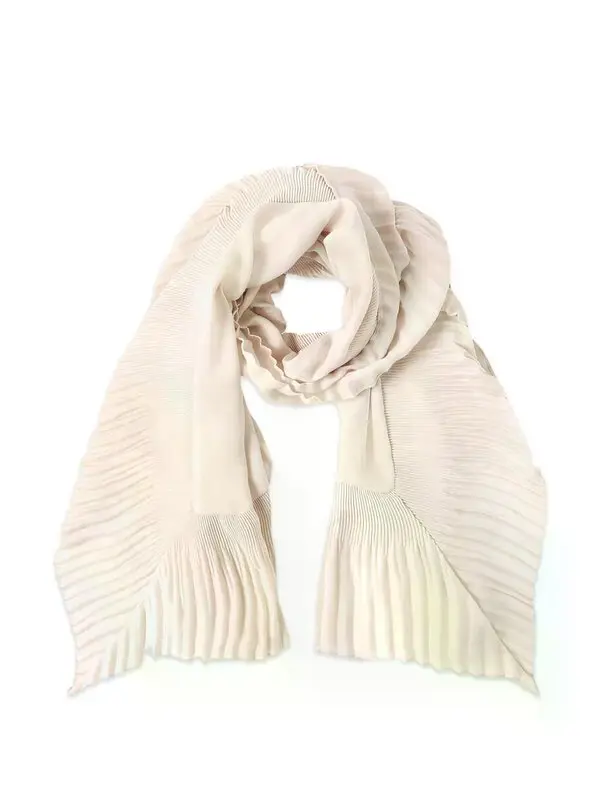 BETTY BARCLAY Plissé-effect Ruffled Scarf