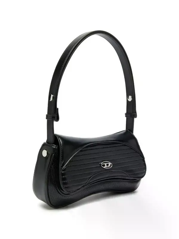 DIESEL® Play Clutch Bag With Perforated And Quilted Pu