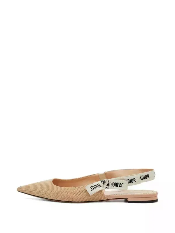 Dior J'adior Ballet Flats - Neutrals