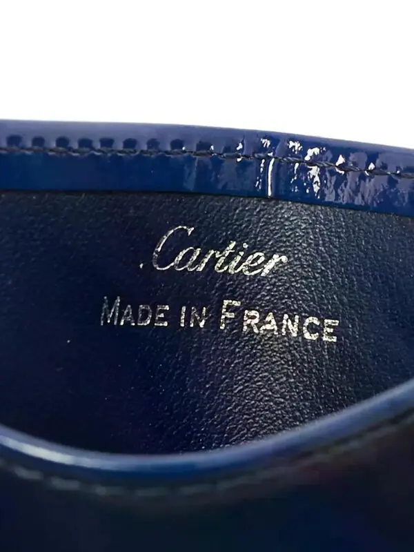 Cartier Happy Birthday Patent Leather Card Holder