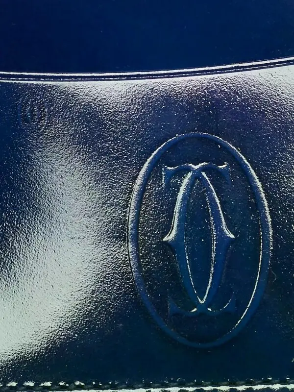 Cartier Happy Birthday Patent Leather Card Holder