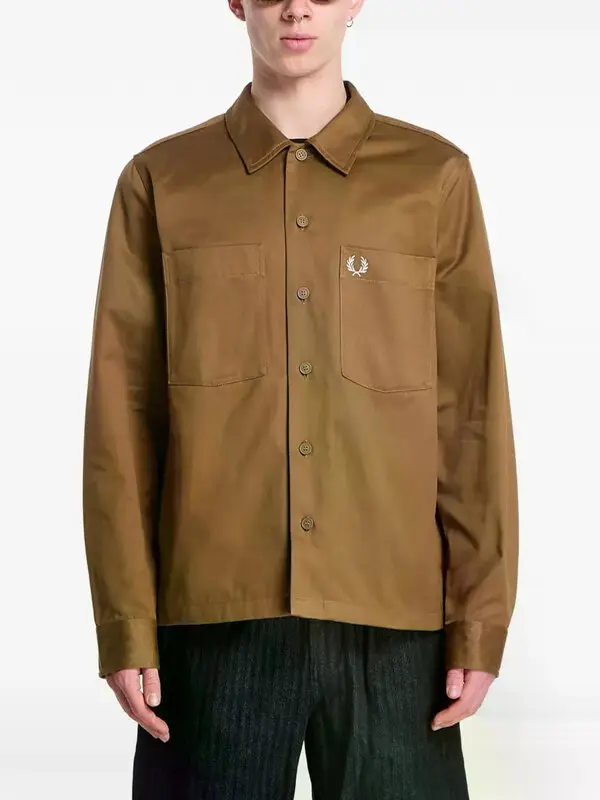 Fred Perry Twill Overshirt Jacket