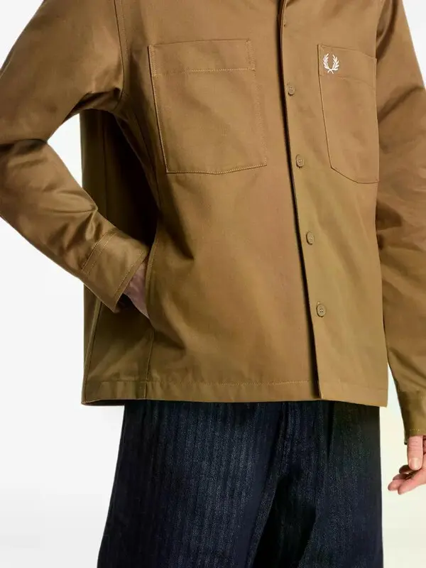 Fred Perry Twill Overshirt Jacket