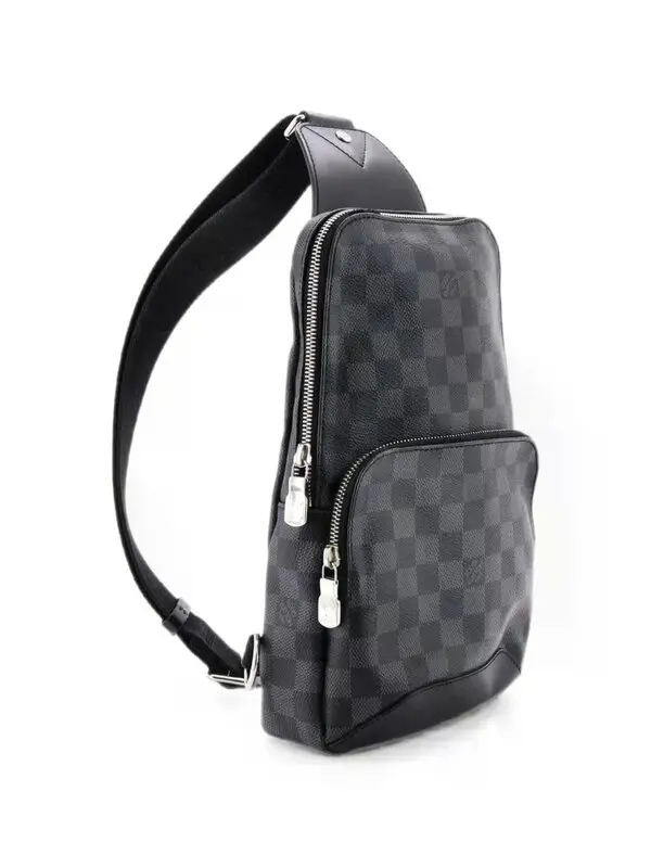 LOUIS VUITTON Avenue Sling Bag Damier Graphite Crossbody Bag