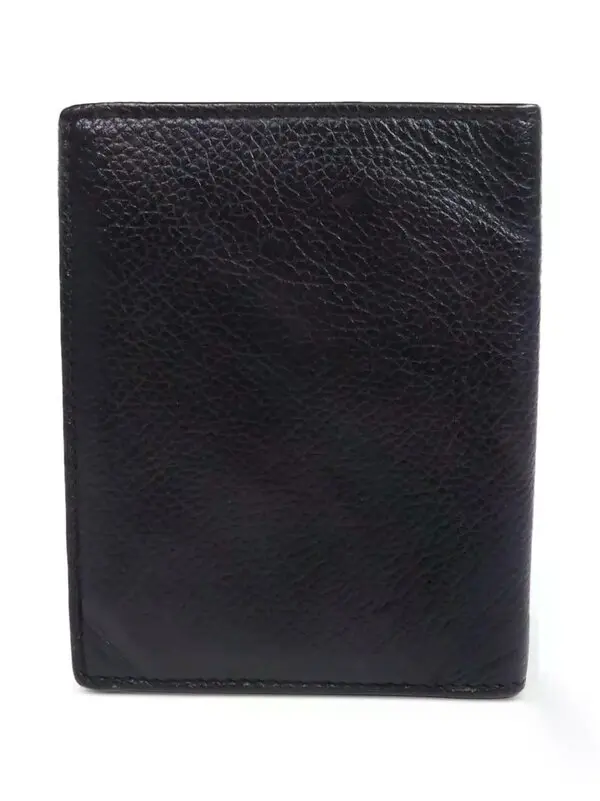 Balenciaga Logo Leather Wallet