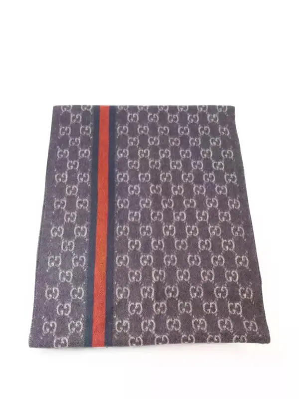 Gucci Monogram-pattern Scarf