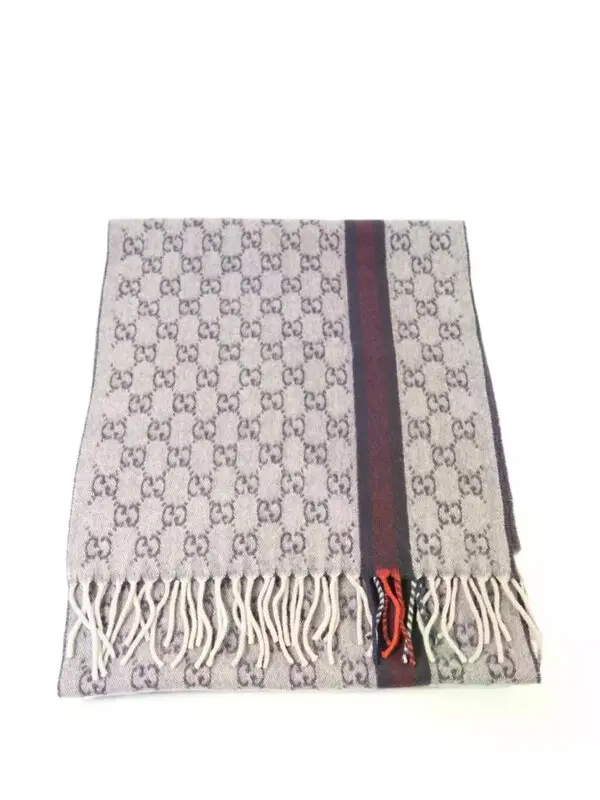 Gucci Monogram-pattern Scarf