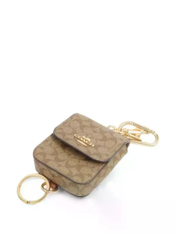 COACH VINTAGE Logo-plaque Bag Charm