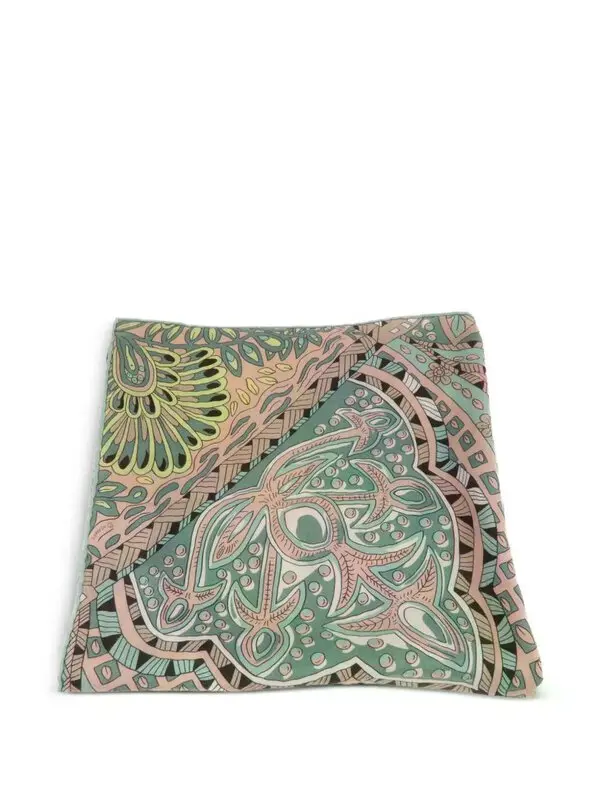Hermès Graphic-print Scarf - Pink