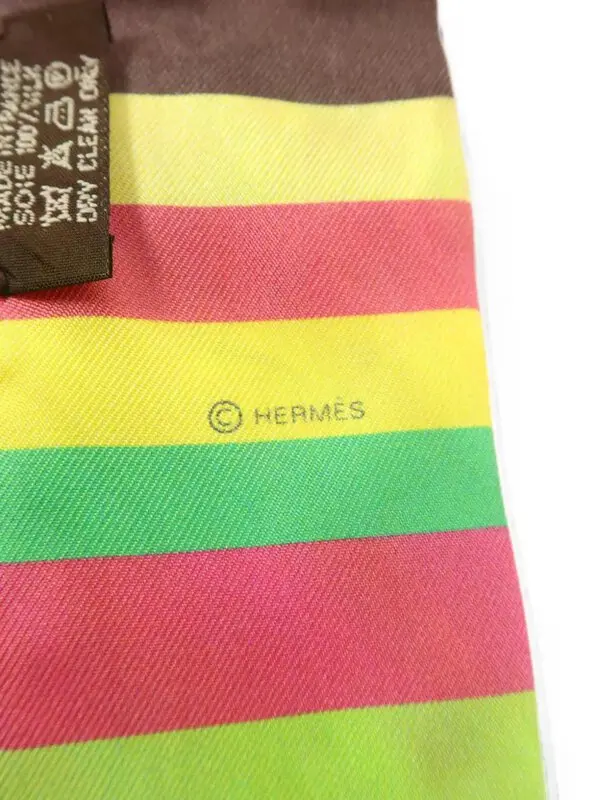 Hermès Silk Scarf - Pink