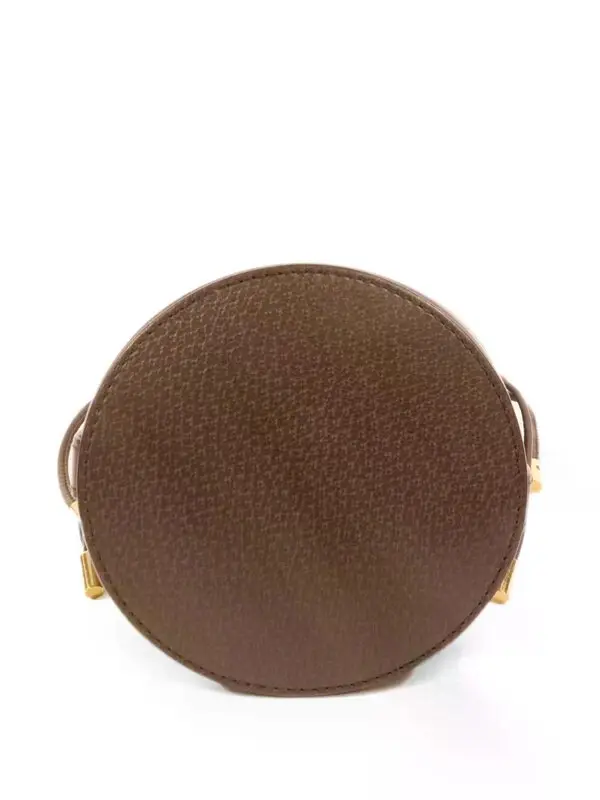 Gucci Mini Gg Canvas Bucket Bag