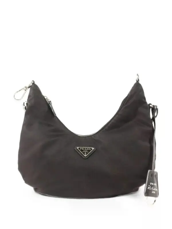 Prada Re-edition 2006 Clutch Bag - Black