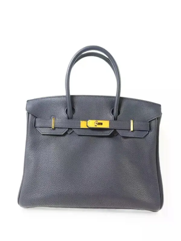 Hermès Birkin 30 Tote Bag - Blue
