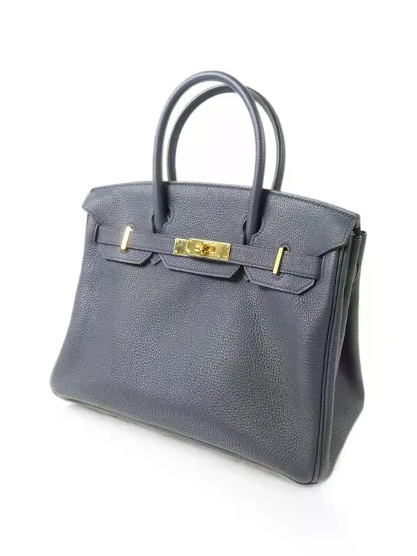 Hermès Birkin 30 Tote Bag - Blue