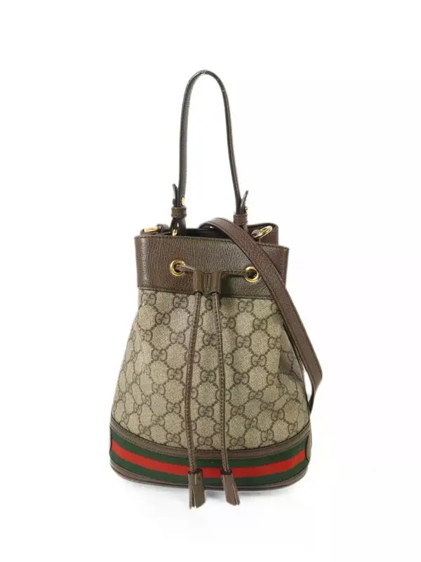 Gucci Ophidia Monogram Bucket Bag
