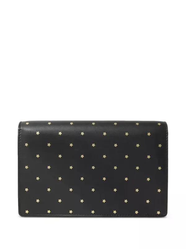 Dior Leather Star Embellished Shoulder Bag