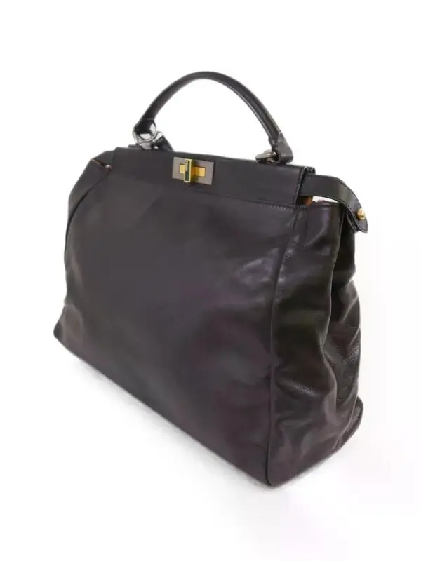 Fendi Peekaboo Tote Bag - Black