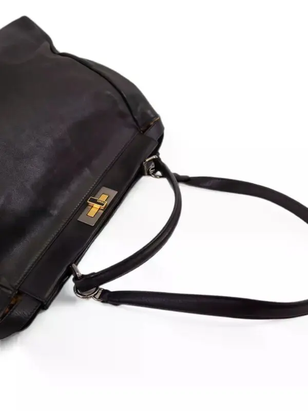Fendi Peekaboo Tote Bag - Black