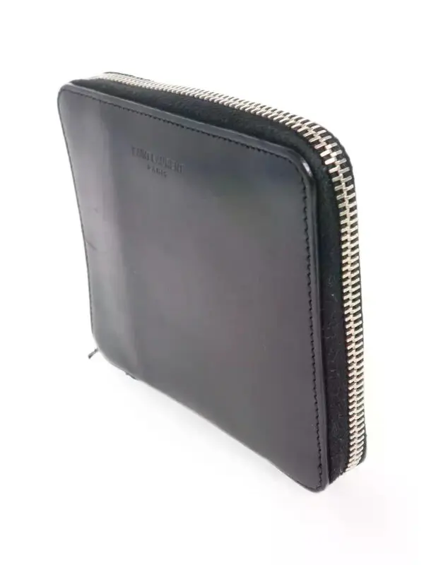 Saint Laurent Leather Zip-around Wallet