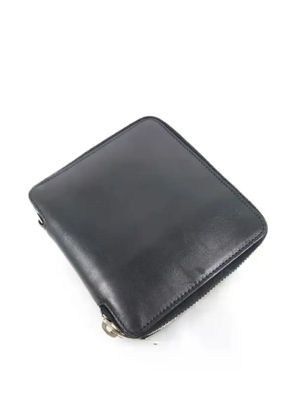 Saint Laurent Leather Zip-around Wallet