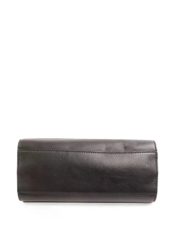 Gucci Bamboo Nymphaea Two-way Tote Bag - Black