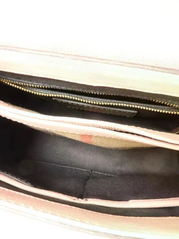 Burberry Leather Shoulder Bag - Pink
