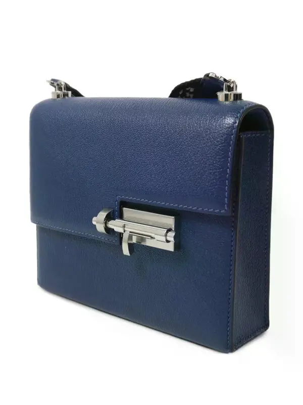 Hermès Verrou Shoulder Bag - Blue