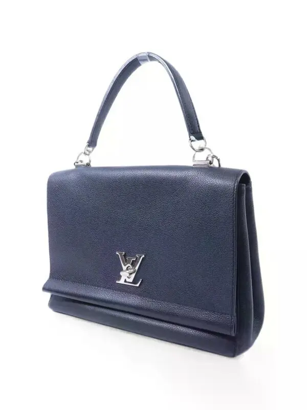 LOUIS VUITTON Lockme Ii Shoulder Bag In Calf Leather - Blue