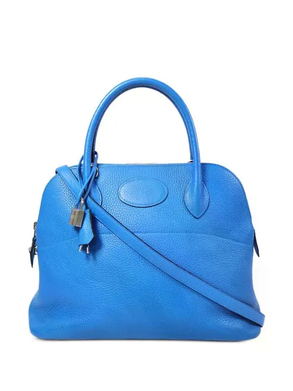 Hermès 31 Bolide Tote Bag - Blue