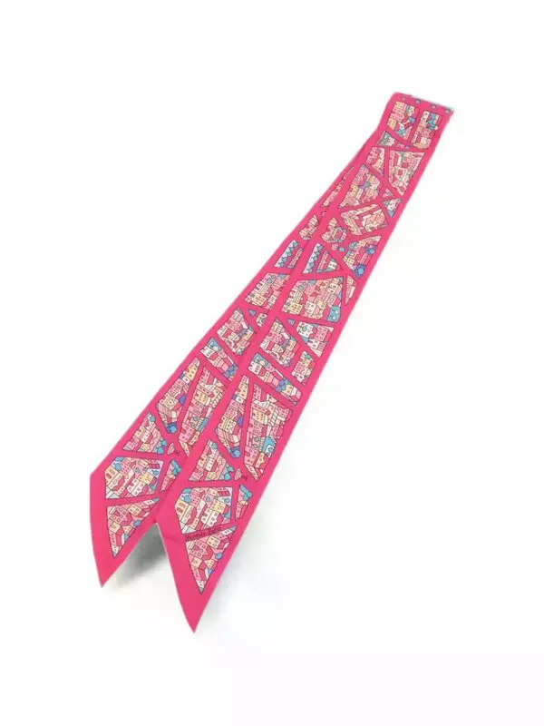 Hermès Graphic-print Scarf