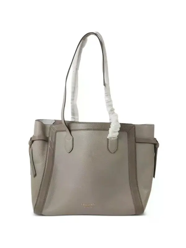 Kate Spade New York Leather Tote Bag With Side Tie Details